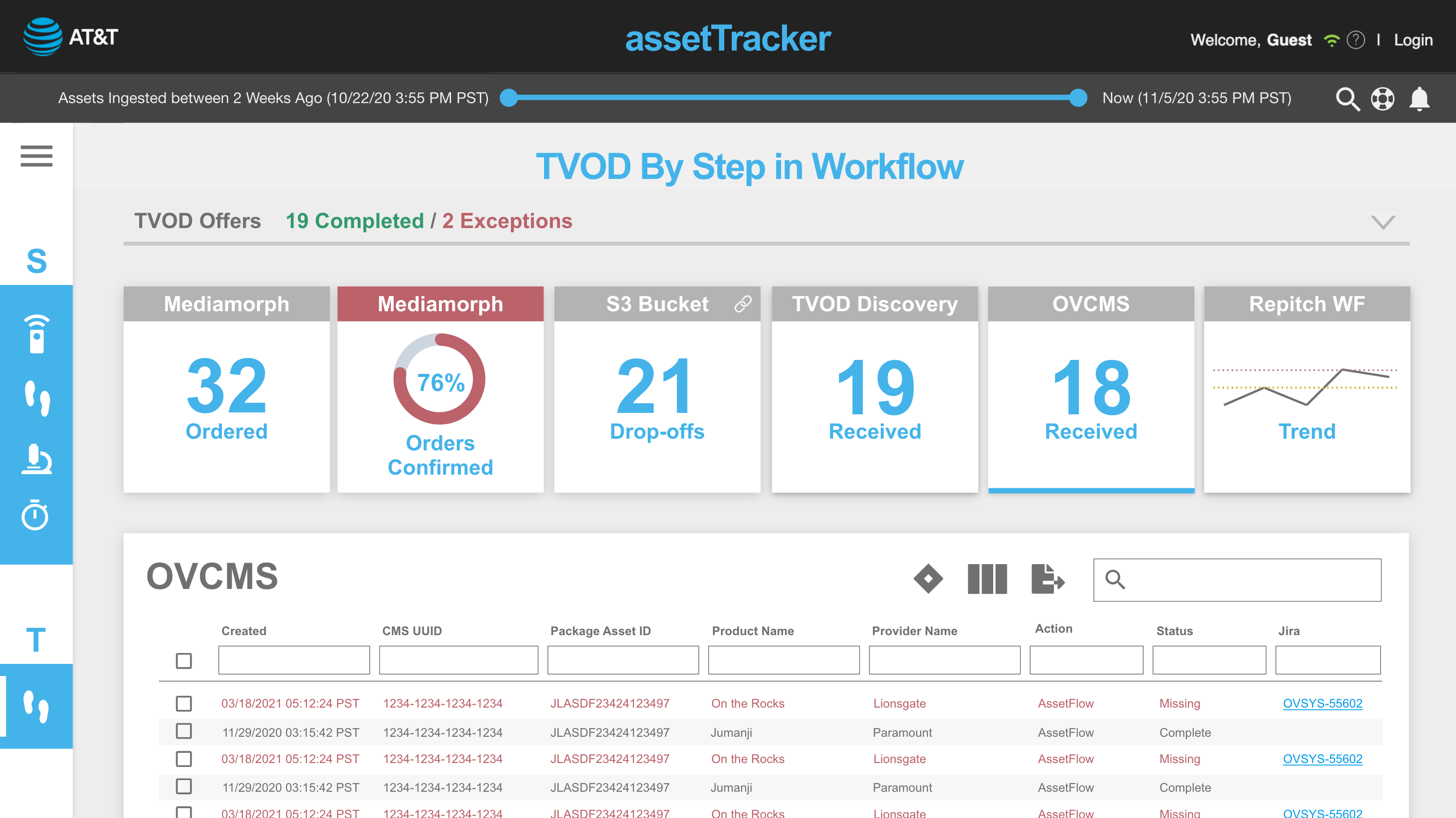 Professional VOD dashboard website design - ChoiceDigital™